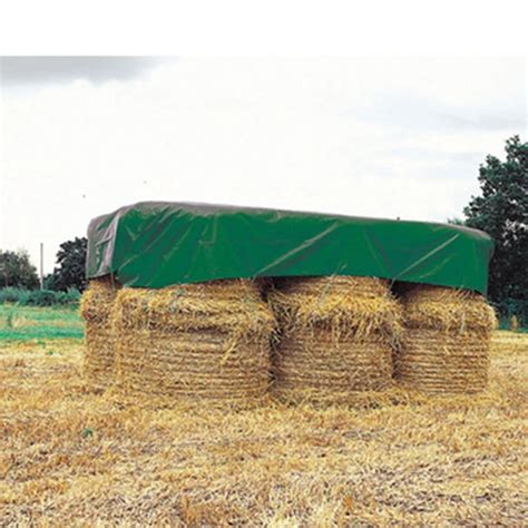 Durable Hay Stack Covers Custom Made Waterproof Tarps