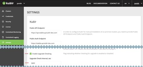 Upgrade Of Cluster Features Kublr Documentation
