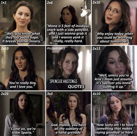 Pinterest Pretty Little Liars Quotes Pretty Little Liars Spencer