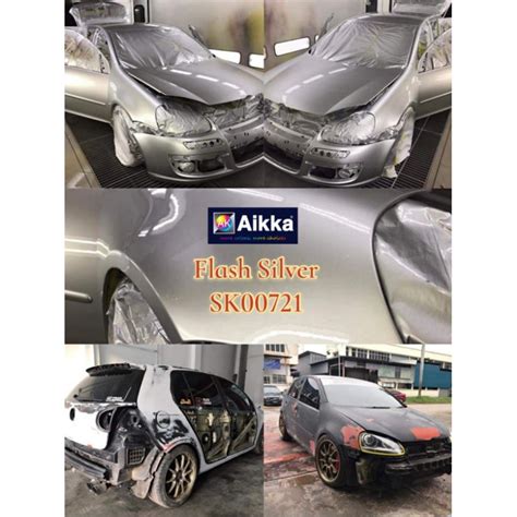 Sk Flash Silver Aikka Classic Silver Series Shopee Malaysia