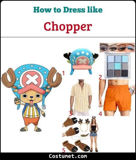 Choppers Costume From One Piece For Halloween
