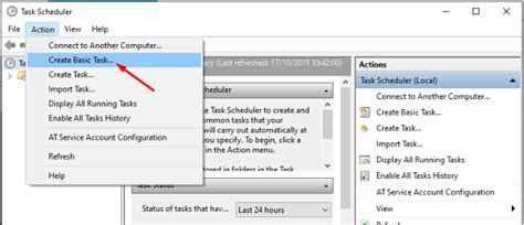 How To Use Task Scheduler To Schedule Auto Shutdown In Windows 10