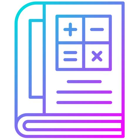 Mathematics Generic Gradient Icon