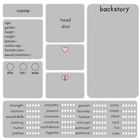 Pin On Character Reference Sheet