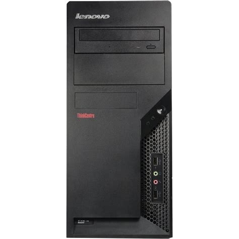 Best Buy Lenovo Refurbished Desktop Intel Core Duo Gb Memory Gb Hard Drive Black M T