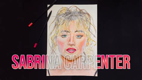 Como Desenhar A Sabrina Carpenter How To Draw Sabrina Carpenter