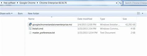 Deploy Google Chrome Package With SCCM