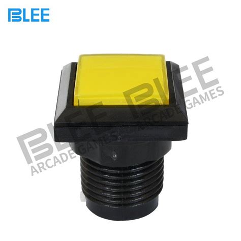 Small Size Square Arcade Button With LED BLEE