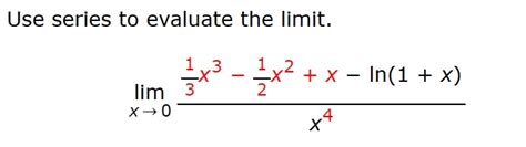 Use Series To Evaluate The