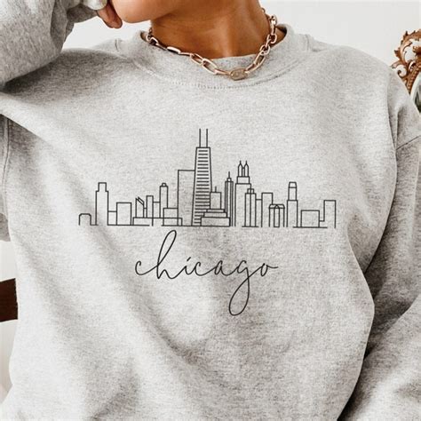 Chicago Skyline Etsy