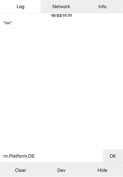 GitHub Fwon RNVConsole VConsole For React Native