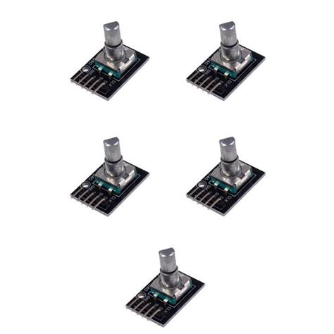 5pcs Lot Hw 040 360 Degrees Ky 040 Rotary Encoder Module Brick Sensor Switch Development For