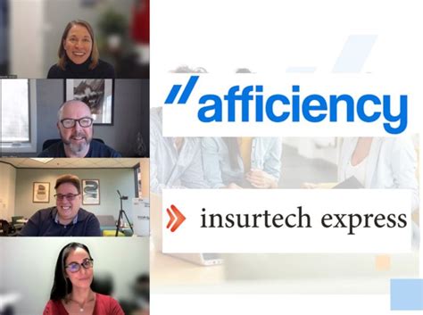 Meet Afficiency Our Digital Life Insurance Partner Insurtech Express Posted On The Topic