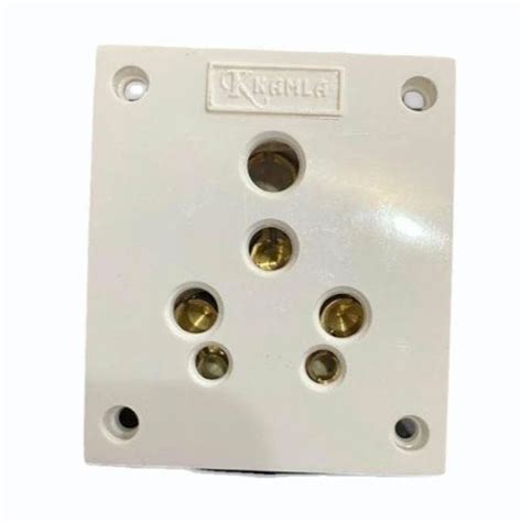 Kamla 6 Pin Modular Socket At Rs 100 Piece Electrical Sockets In