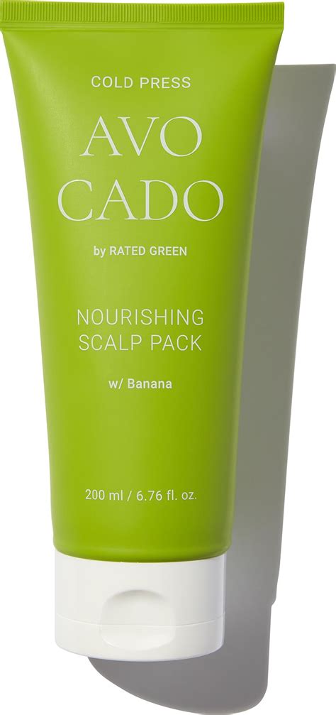 Rated Green Scalp Pack Cold Press Avocado Nourishing Scalp Pack Banana 200 Ml