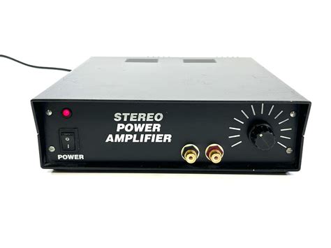 Stereo Power Amplifier Aukro
