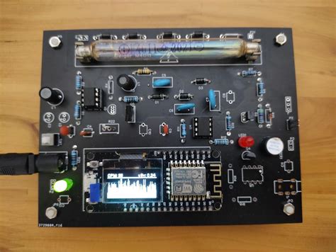 my opensource esp8266 geiger counter project page 1