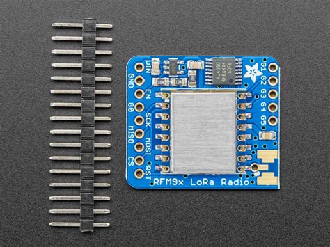 Adafruit Rfm95w Lora Radio Transceiver Breakout 868 Or 915 Mhz Radiofruit The Pi Hut
