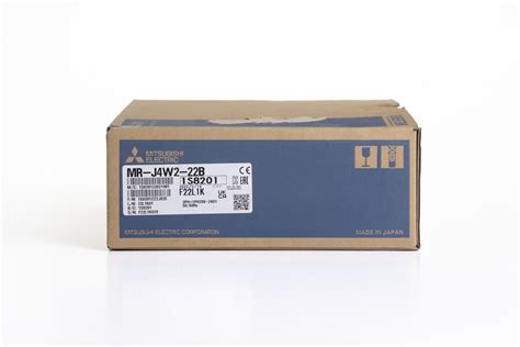 三菱 Acサーボアンプ Mr J4w2 22b 22年製 保守部品 Com