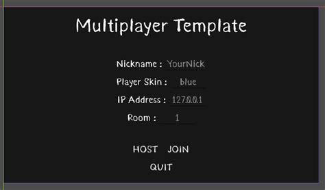 Implementing Lobby Room Based System In The Godot 3d Multiplayer Template Networking Godot