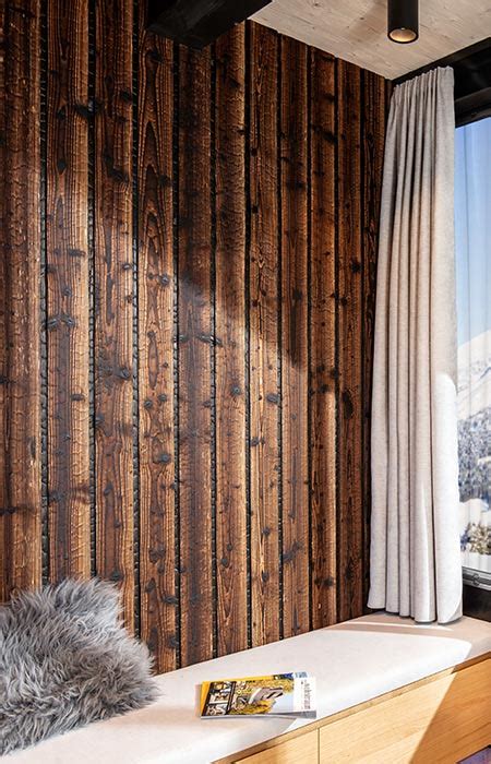 Wandbekleding Met Veredeld Hout Ennobled