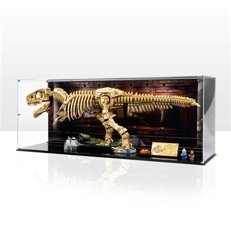 Display Case For Lego® Jurassic Park Dinosaur Fossils Tyrannosaurus — Wicked Brick