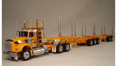 Kenworth Log Truck Model Kit Plastic Model Cars