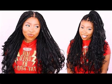 How To KNOTLESS BOX BRAIDS For Beginners Step By Step Tutorial YouTube