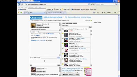 Chatango Wedding Youtube