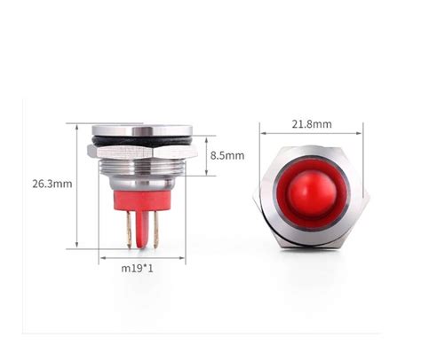 Reset Push Button Switch In Electronic Products Ul Micro Push Switch And Explosion Proof Push