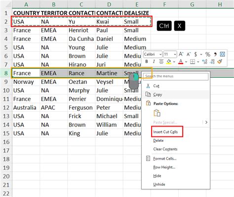 Ways To Move A Row In Microsoft Excel How To Excel
