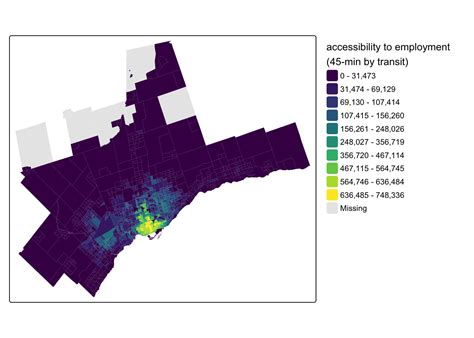 Accessibility Analysis In Toronto Christopher D Higgins