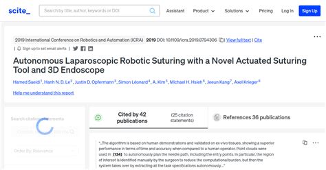 Autonomous Laparoscopic Robotic Suturing With A Novel Actuated Suturing Tool And 3d Endoscope
