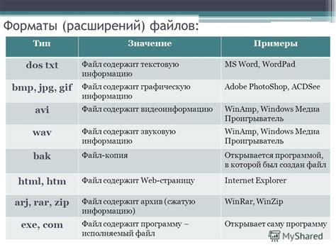 Какое расширение имеют файлы Microsoft Word 2019 Справочник по форматам файлов Word Excel и