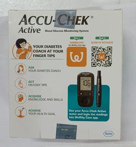 1 50 Mmoll Accu Check Active Glucometer For Hospital 14 Days At