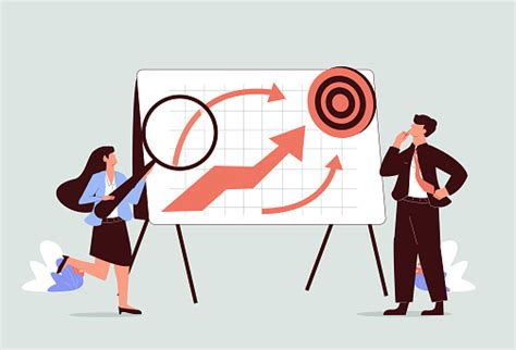 비즈니스 전략 계획 목표 달성을 위한 마케팅 전술 프로젝트 차단기 및 솔루션으로 승리 및 성공 개념 개발에 대한 스톡 벡터 아트