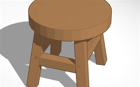 3d Design Stool Tinkercad