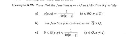 Solved Example 5 25 Prove That The Functions G And G In Chegg Com