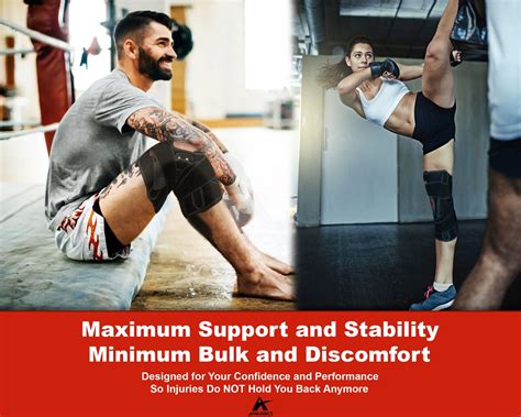 Hinged Knee Brace Support With X Strap Maximum Support And Flexibility
