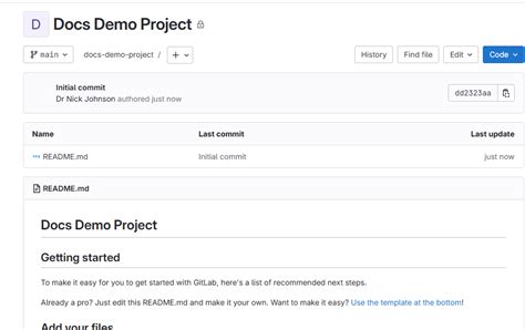 Gitlab Quickstart Eidf User Documentation