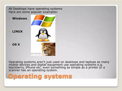 Operating Systems Ppt Operating Systems Ppt