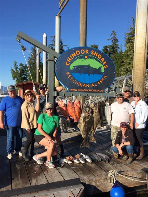 Halibut Fishing Ketchikan Alaska Chinook Shores Lodge