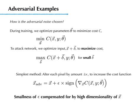 Understanding Adversarial Examples Ppt