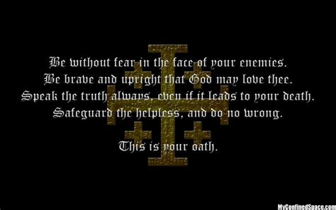 Knights Oath Kingdom Of Heaven Knights And Warriors Pinterest