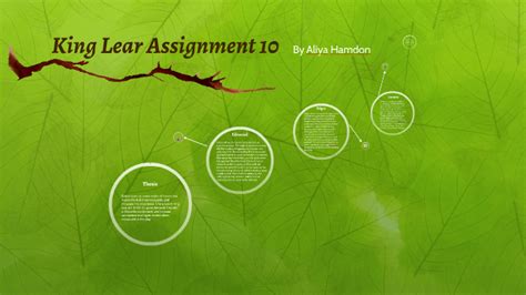 King Lear Assignment 10 By Ally Hamdon On Prezi