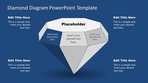 Diamond Diagram Powerpoint Template Slidemodel
