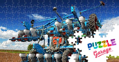 Agricultural Machinery For Planting And Harvesting Vegetables Jigsaw Puzzle Technics Special