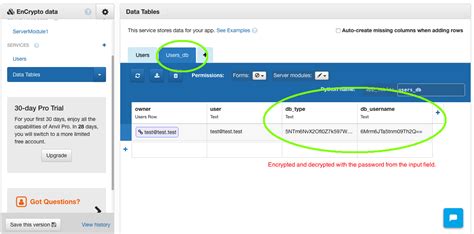 Free App Which Encryptdecrypt Sensitive Data In Database Show And Tell Anvil Community Forum