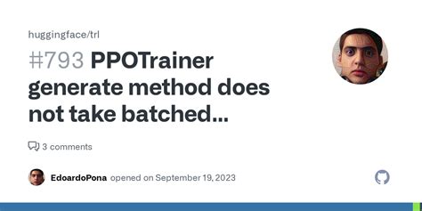 Ppotrainer Generate Method Does Not Take Batched Tensors As Input