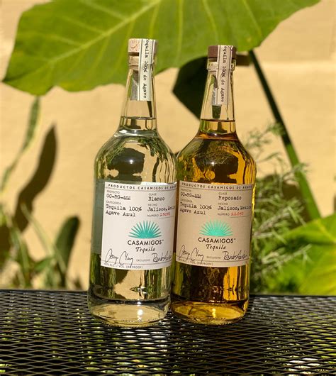 Download Casamigos Tequila Blanco And Reposado Liquor Bottles On Mesh